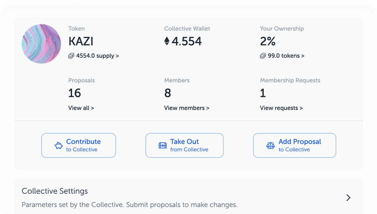 The DAO for NFT Projects